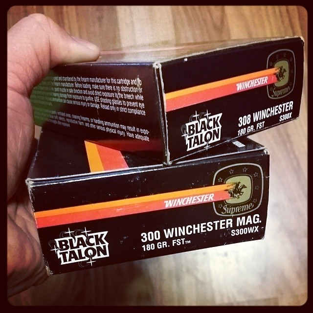 Two of the hardest Black Talon rounds to find. 300win and 308. At www.