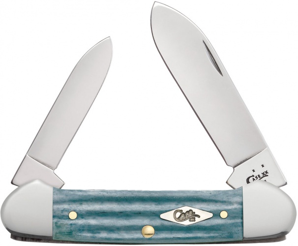 Case 2nd Cut Gray Bn Canoe Knives 10672