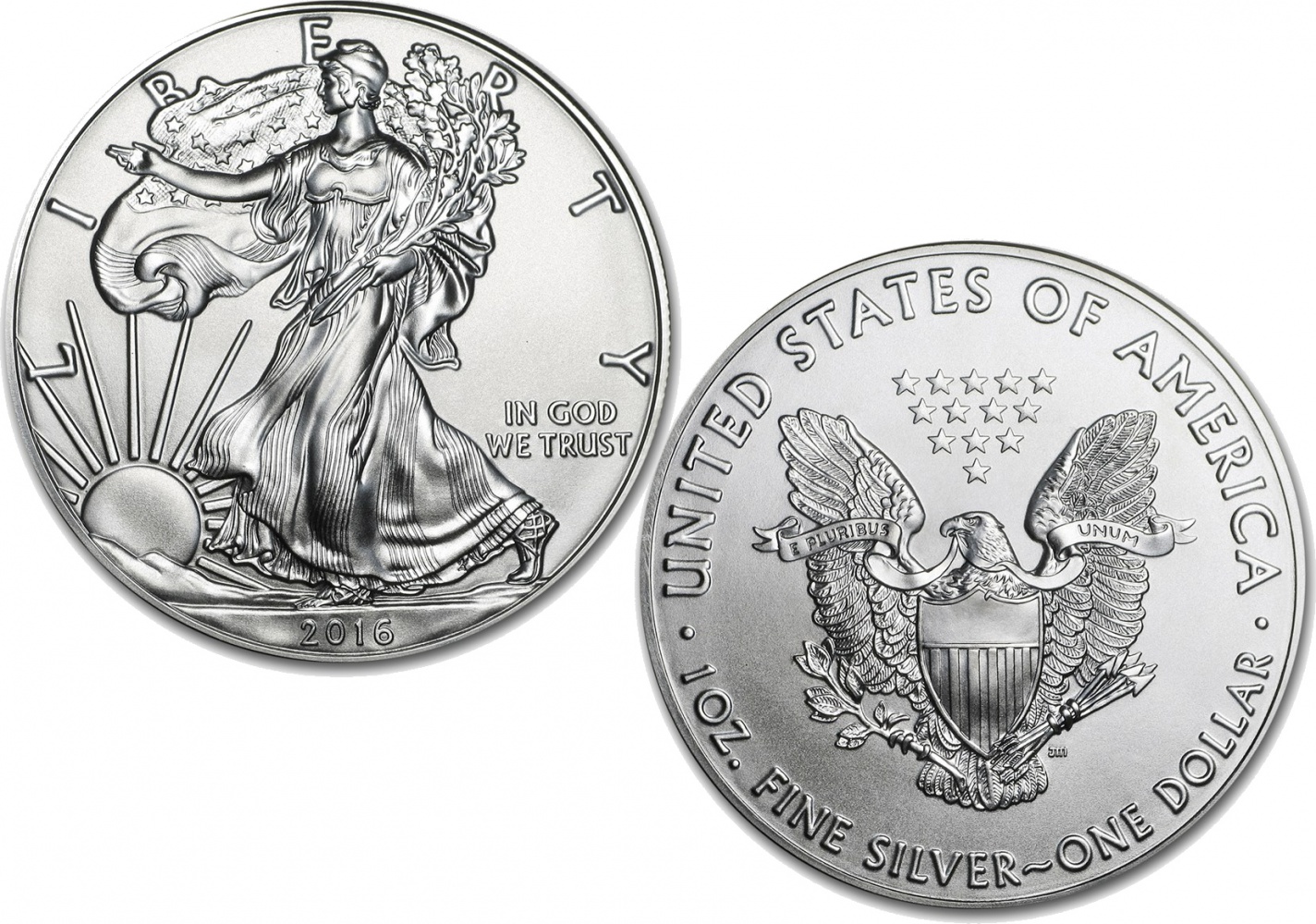 2016 1 oz Silver American Eagle Coin AMERICAN_2016_SILVER_EAGLE_1_OZ