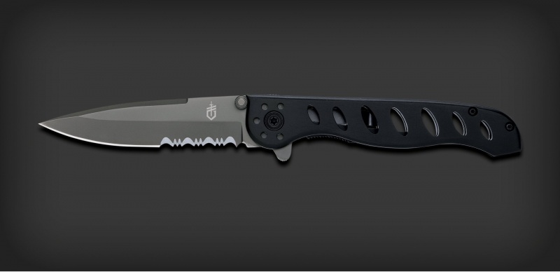 Gerber Evo Ti Coated Serr knives - multitools 22-41432