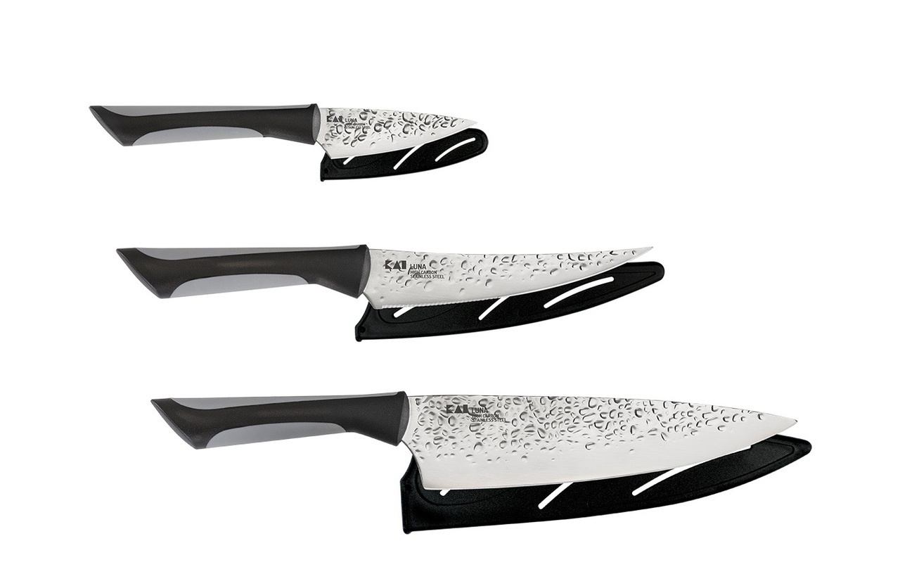 Kershaw Luna 3 Pc-chef-utility-paring Knives ABS0370