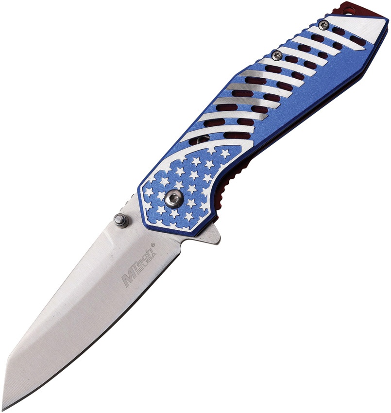 MTech Linerlock A-O Blue knives MTA1080