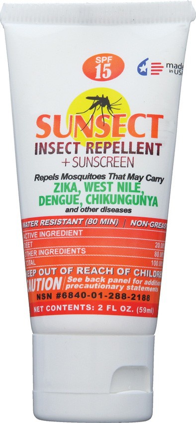 Sunsect Sunscreen Insect Repellent 2oz SST02