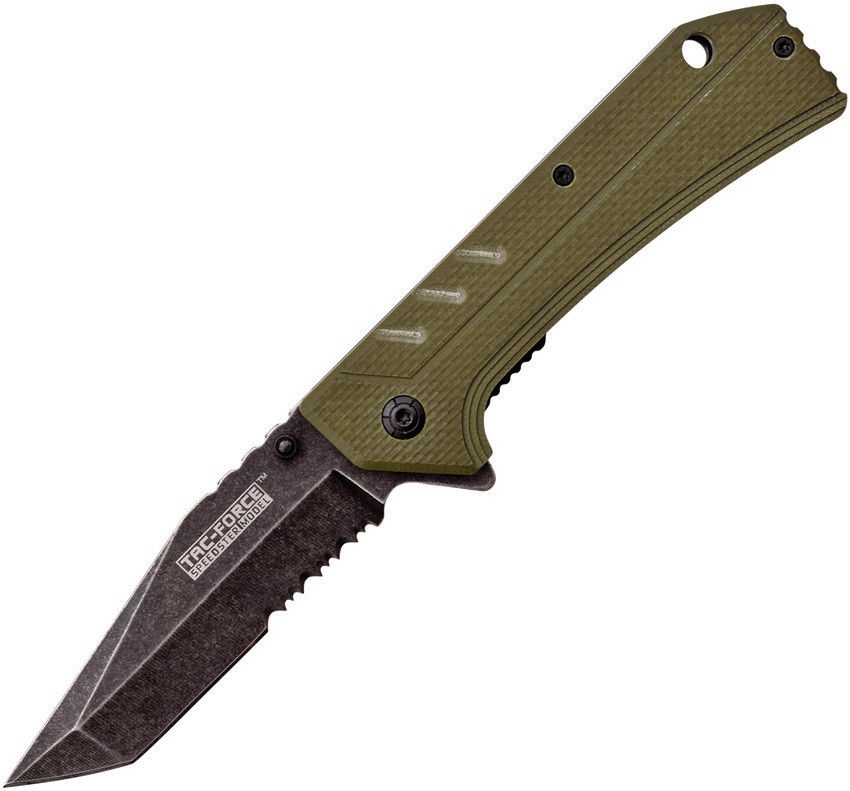Tac Force Linerlock A-O Green TF851GN