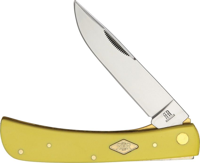 Rough Rider Work Knife Yellow Carbon knives RR1743