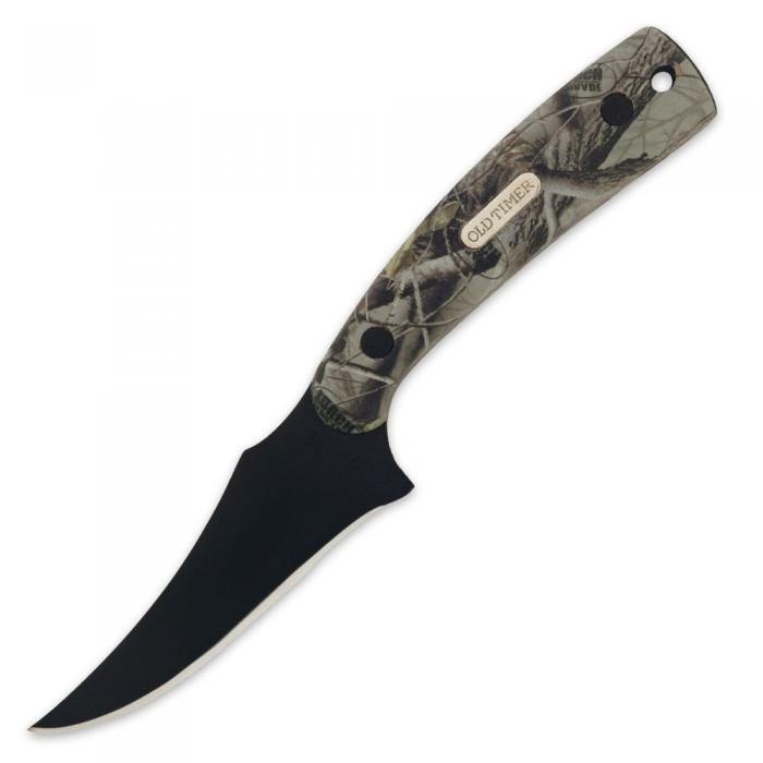 Imperial Schrade Black Camo Sharpfinger knives 152OTBC