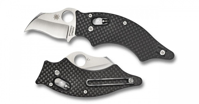Spyderco Dodo Carbon Fiber Plain Edge C80CFP