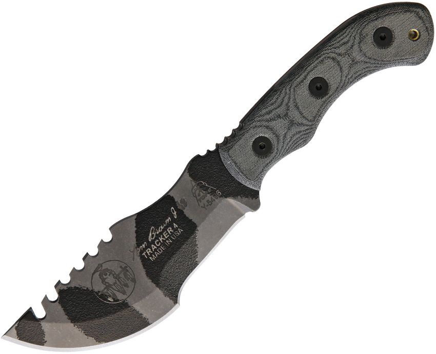 TOPS Mini Tom Brown Tracker Camo Knives TPTBT040CAMO