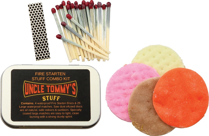 Uncle Tommys Stuff Fire Starten Stuff Combo Kit UTS007