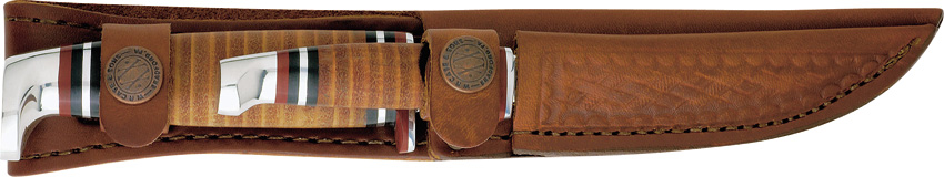 Case Twin Finn 2 Piece Set 2 Hunter Knives & Sheath CA372