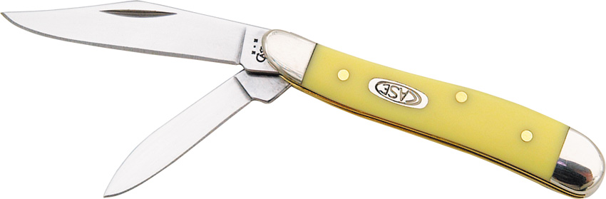 Case Cutlery Peanut Yellow Handle knives CA80030
