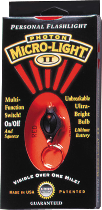 Photon Micro-Light II Red flashlights PH205